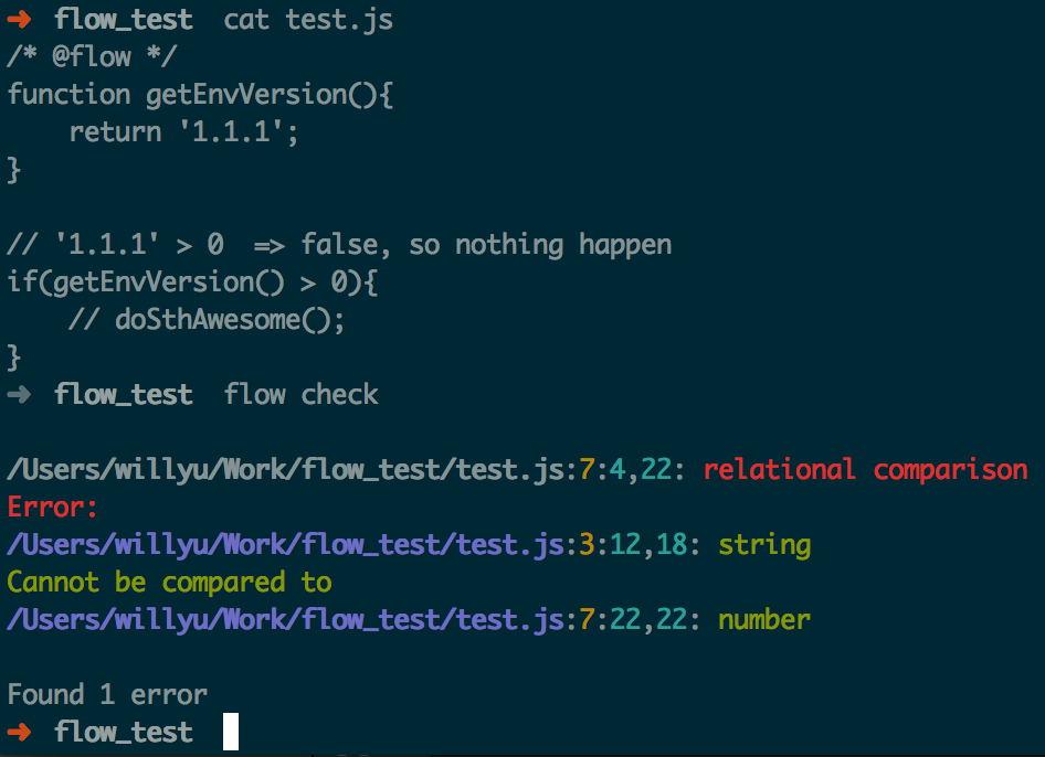 flow–facebook出品的javascript静态类型检查器 – AlloyTeam